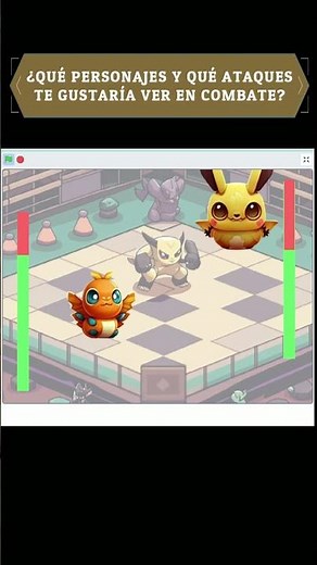 ¡Batalla Pokémon Épica con Scratch! ¿Te atreves a crear la tuya? 💥🎮 #shorts