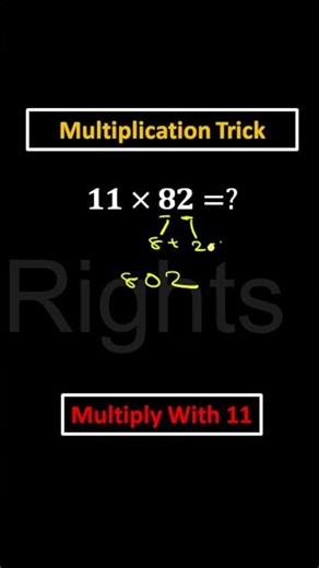 Multiply ANY Number in 3 Seconds | Secret Trick Finally Revealed! | #Shorts | Virakti Education