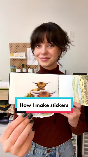 How to Make Vinyl Stickers from Your Art: Cricut Design Space Tutorial
