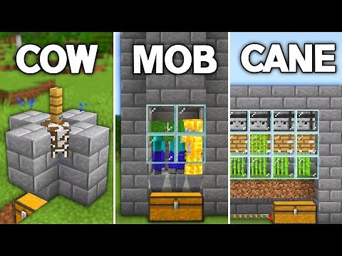 5 EASY Farms for Beginners in Minecraft 1.21