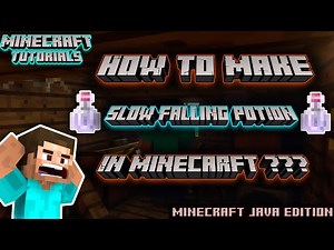 How to make a Slow Falling Potion in Minecraft?