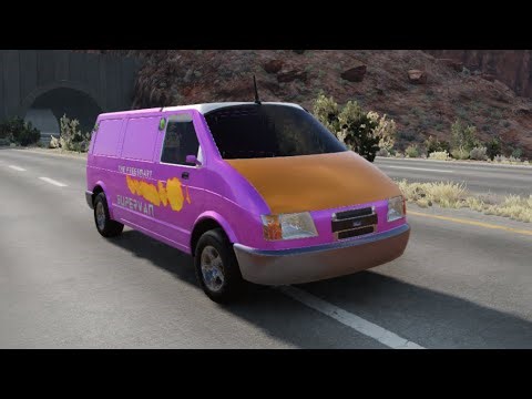 I recreated the FreeSmart SuperVan from BFDI in BeamNG! :DD