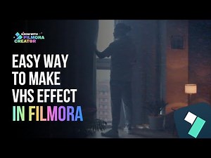Easy Way To Make VHS Effect on Filmora 13