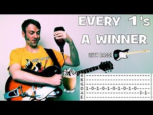 Every 1's A Winner by Hot Chocolate Guitar Lesson & Guitar Tab with Guitar Chords & BASS
