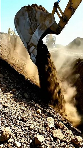 Massive Excavators Digging Deep Trenches! 🏗️ Heavy Machinery in Action