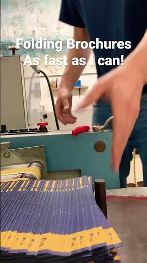 MBO Folder Full Steam Ahead! A pleasant afternoon hearing that paper fold in the print shop.