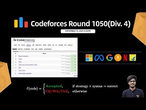 Codeforces Round 1050 (Div. 4) | A, B, C, D, E Complete Solutions Explanation ( C++ )