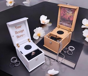 Customizable MP3 Music Box: Engraved Keepsake Jewelry Box - Etsy