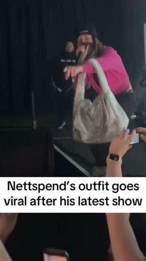 Nettspend’s outfit goes viral after his latest show #nettspend #undergroundrap #memes