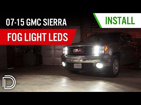 How to Install 2007-2015 GMC Sierra SLF Fog Light LEDs | Diode Dynamics