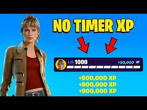 BEST LEGIT *NO TIMER* FORTNITE XP MAP to FARM & LEVEL UP FAST in FORTNITE WINTERFEST! (250,000!)