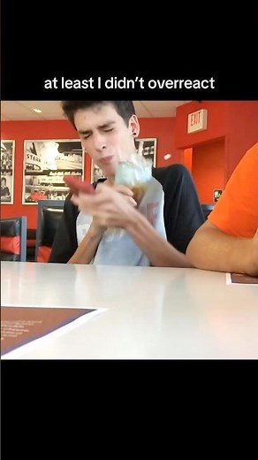 At least I didn’t overreact…