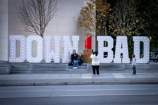 What's going to happen to those Taylor Swift tour signs around Vancouver?