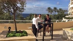 2.2K views · 56 reactions | In this Azure TV vlog, Members’ Concierges Glen and Alison discover how effortless it is to receive five-star service at the press of a call button, recently installed at every table on the Mokka Bar terrace. The system alerts a member of staff through a digital wrist device, allowing Azure members and resort guests to continue to enjoy the relaxing surroundings while their food and drinks order is being taken. | AZURE | Facebook