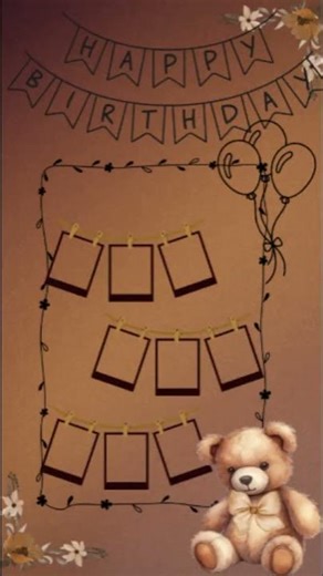 Canva/✨Birthday poster Designing 3 🎂/Simple & Easy Designing Series/ AAA DIYland