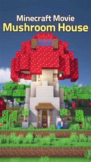 Beaver Arts on Instagram: "Minecraft Mushroom House from Movie 🍄⛏️ ============= ▷ Resource Pack: Prime's HD pack ▷ Shader: BSL shader v8.4 ============= ▶ Search YouTube "ManDooMiN" ▶ Made By ManDooMiN ▶ Background Music DanK x OFFTONE - Valkyrie [UXN Release] Music provided by UXN ============= #minecraft #minecraftbuilds #minecraftbuild #minecrafthouse #minecraftmemes #minecraftinterior #minecrafters #마인크래프트 #minecraftredstone #minecraftarchitecture #minecraftart #minecraftonly #minecraftbed