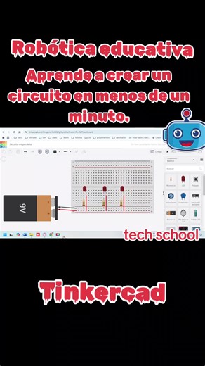 Crea un circuito en paralelo en TinkerCAD fácilmente