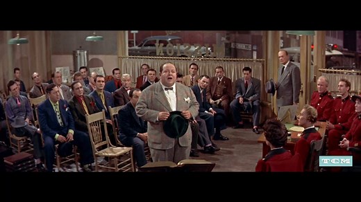 Stubby Kaye performs the show-stopping number "Sit Down You're Rocking the Boat" as Nicely-Nicely Johnson in GUYS AND DOLLS ('55). In addition to Kaye, Vivian Blaine, B.S. Pully, and Johnny Silver all repeated their Broadway roles in the film. #FeelGoodFilms | Turner Classic Movies: TCM