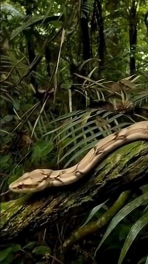 “Rainforest Boa Constrictor | Stunning Jungle Wildlife Close-Up”#wildlife #viral