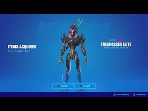 How To Get The TRESPASSER ELITE Skin! (Is The Trespasser Elite Skin Coming To The Item Shop?)