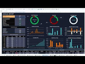 Options Trading Journal Template (Dark Mode)