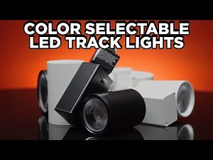 Color Selectable LED Track Light Fixtures | PLT Solutions