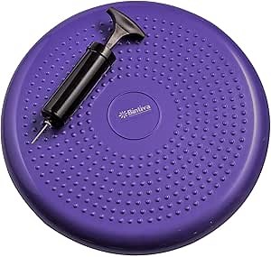 Wobble Cushion Balance Disc - Wobble Disc & Wiggle Seat, Balance Pads for Physical Therapy, Wobble Disk, Sensory Room Equipment - Wobble Seat