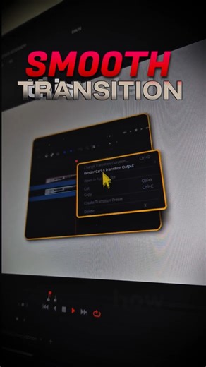How I created this smooth transition in DaVinci Resolve