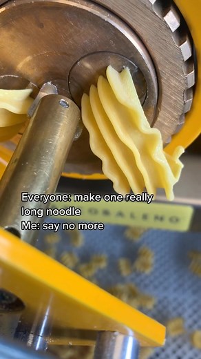 Creating One Really Long Noodle | Oddly Satisfying Pasta Making