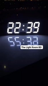 3.5K views · 11 reactions | 3D LED Digital Clock Electronic Table...