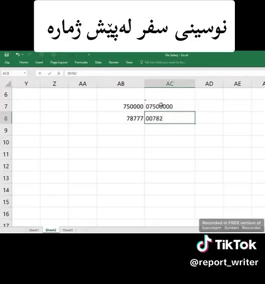 چۆنیەتی نوسینی راپۆرت - زانیاری سەرجێی