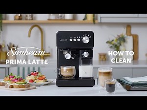 Prima Latte | How To Clean | Espresso Coffee Machine | Sunbeam