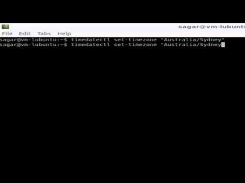 How to change the time zone in Linux
