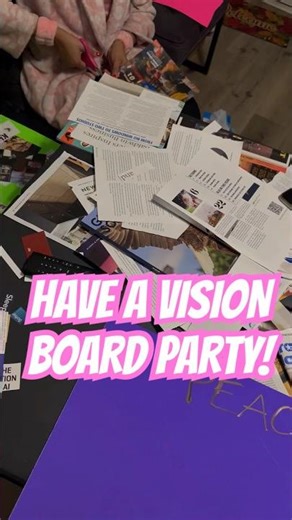 ✨Here’s your sign! Host a girls night vision board party 🎀