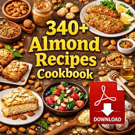 340  Almond Recipes Cookbook! PDF Download! - Etsy UK