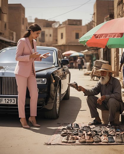 This poor shoemaker had paid this girl’s school fees… She became a billionaire Naomi was hurrying toward the school when disaster struck. She had slipped the tuition money into the small inner pocket of her bag, well protected—or so she thought. In her rush to get through the gate before it closed, she had forgotten to zip it back up. A few meters further, without noticing, the bills fell onto the road. Under the already bright morning sun, she stood frozen, her throat tight, tears streaming fre