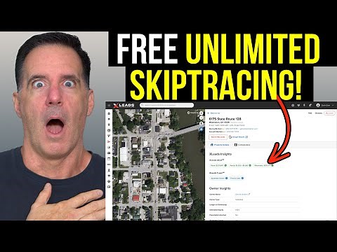 How to Use XLeads Unlimited Free Skiptracing!! (Full Tutorial)