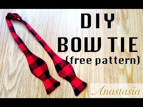 DIY Bow Tie PERFECT for a Holiday GIFT
