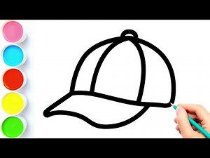 How to Draw Cap | Easy Cap Drawing | Cap Drawing | Cap | Draw Smart