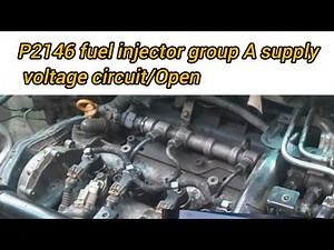 P2146 Fuel injector group A Supply Voltage circuit/Open how fix problem #viral #swift #viralvideo