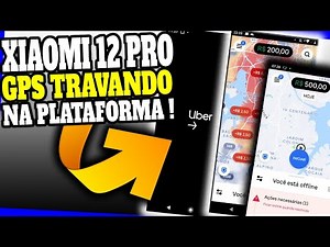 GPS Travando no Xiaomi 12 Pro Veja Como Resolver para Uber! 📍🚗 #Xiaomi12Pro #UberDicas #GPS