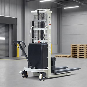 [Hot Item] Semi Electric Hand Stacker for 1500 Kg Load Capacity