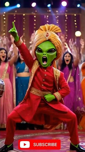 “Shaadi Me Alien Ka Zabardast Dance 💍🔥” #youtubeshorts #subscribe