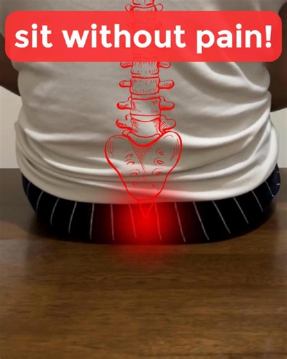 Say goodbye to tailbone pain and hello to all-day comfort with the...