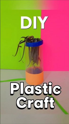 Amazing DIY Plastic Craft | Turn Waste Plastic Into a Cool Glowing Project!
