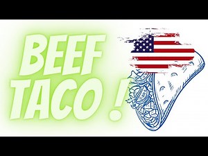 The Best American MRE Menu - 6 Beef Tacos