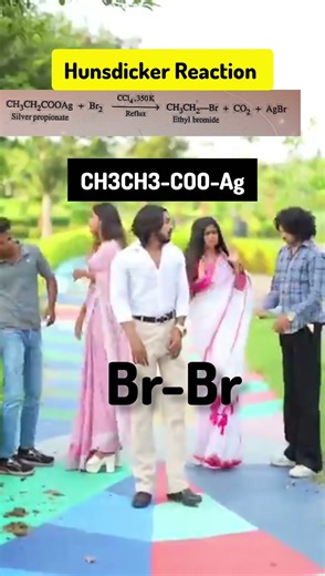 Hunsdicker Reaction #organicchemistry