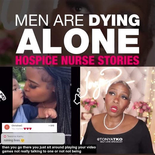 1M views · 39K reactions | Men are Dying Alone: Hospice Nurse Stories...