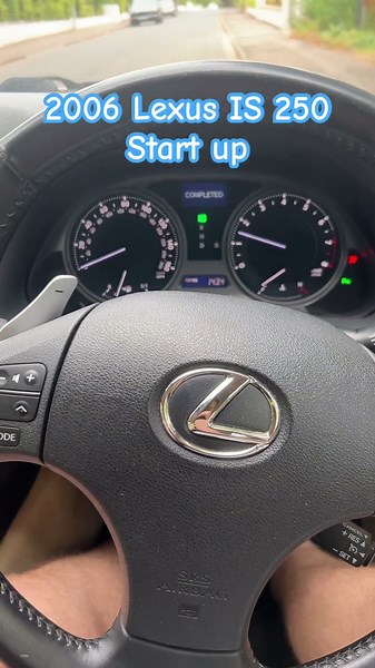 2006 Lexus IS 250 start up sound #lexus