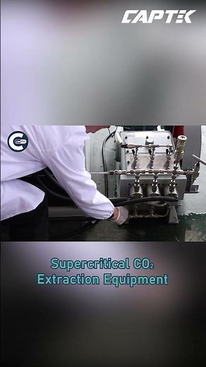 Supercritical CO₂ Extraction Machine | High-Purity Extraction Technology #extraction
